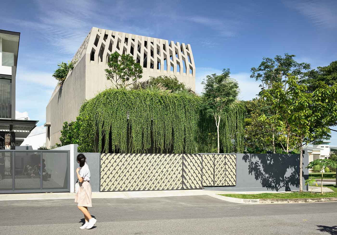 Singapore Architecture Concrete Facade